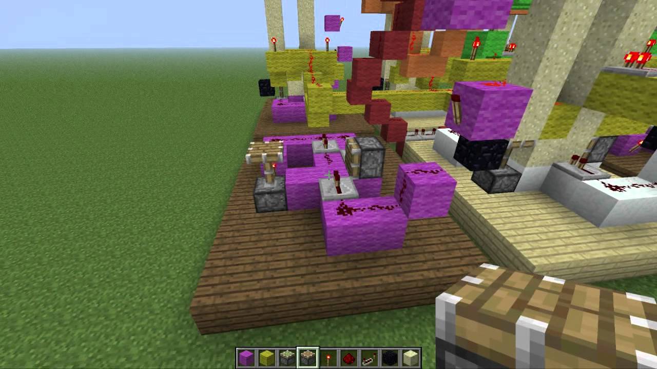 Minecraft Apple Farm Tutorial - YouTube