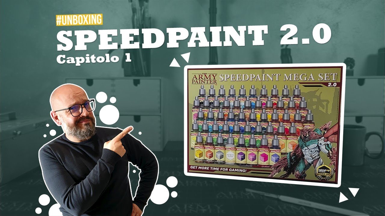 Speedpaint 2.0 di @TheArmyPainter: unboxing del nuovo Mega Set - YouTube