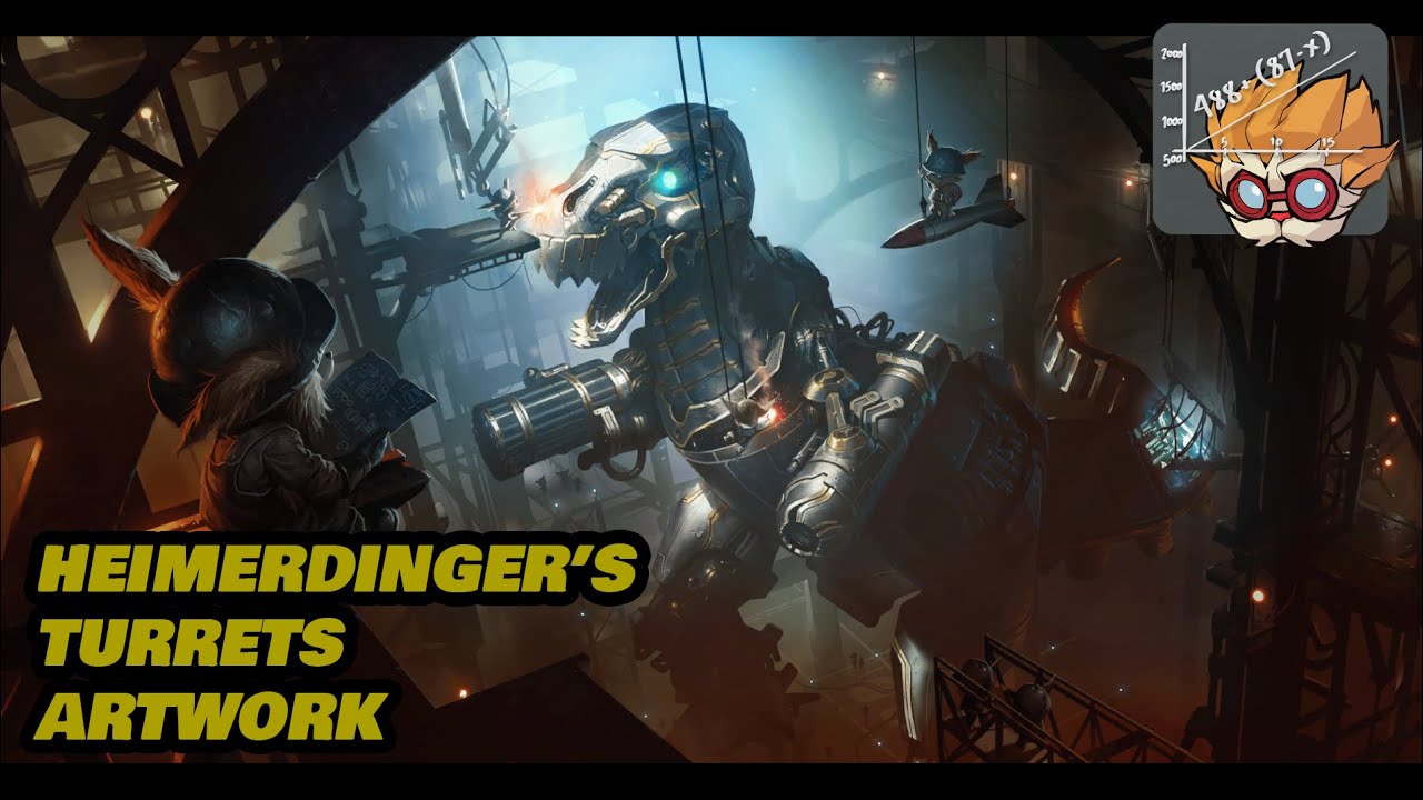 Heimerdinger's Turrets: All the Full Artwork | Legends of Runeterra ...
