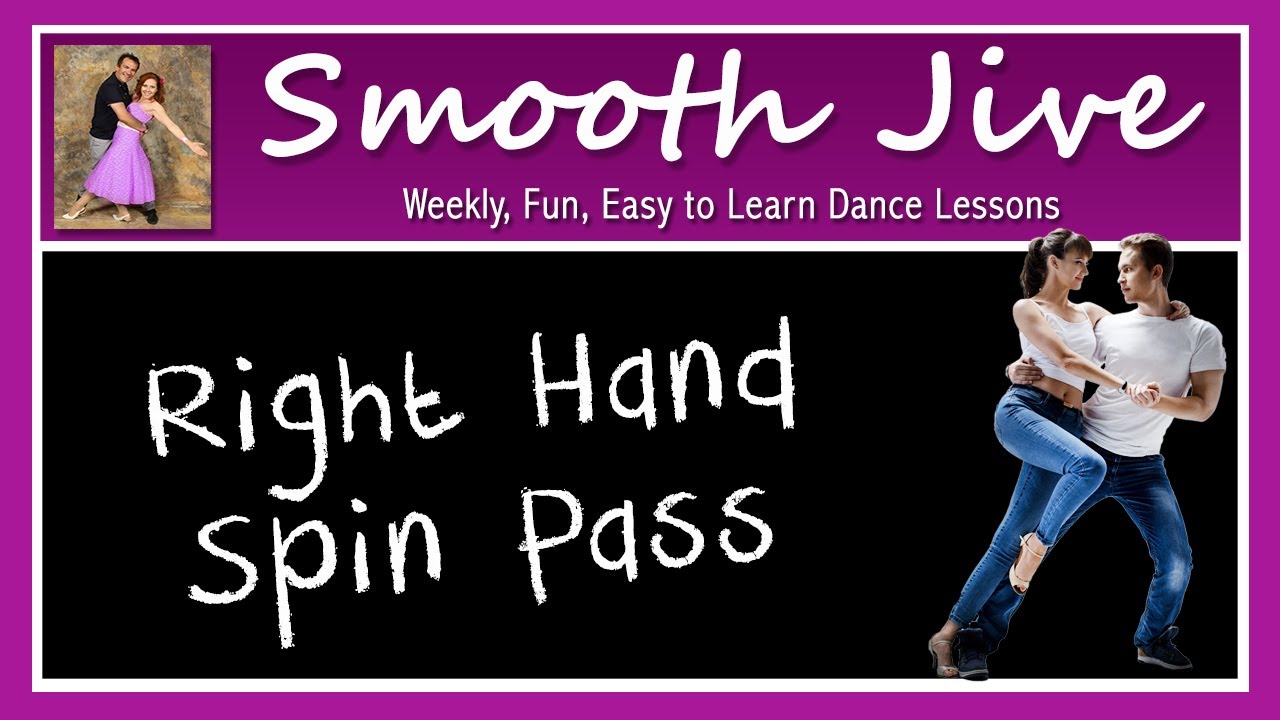 Smooth Jive Dance Lesson: Right Hand Spin Pass with Jim & Nicky - YouTube