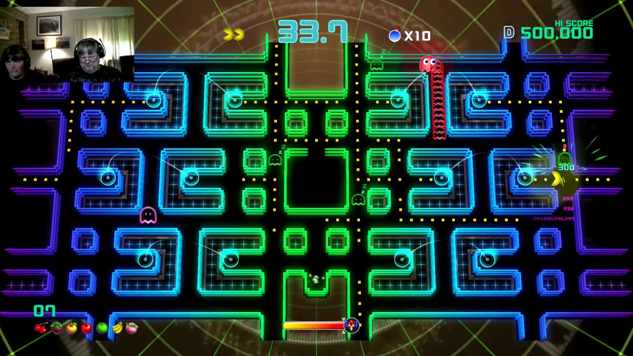 Pac Man Championship Edition 2: Mom and Dad play - YouTube