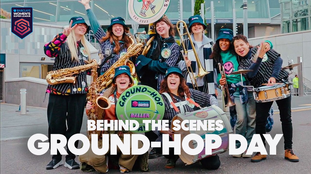 Behind The Scenes: Ground-Hop Day with Baller FC | Barclays WSL 2024-25 ...