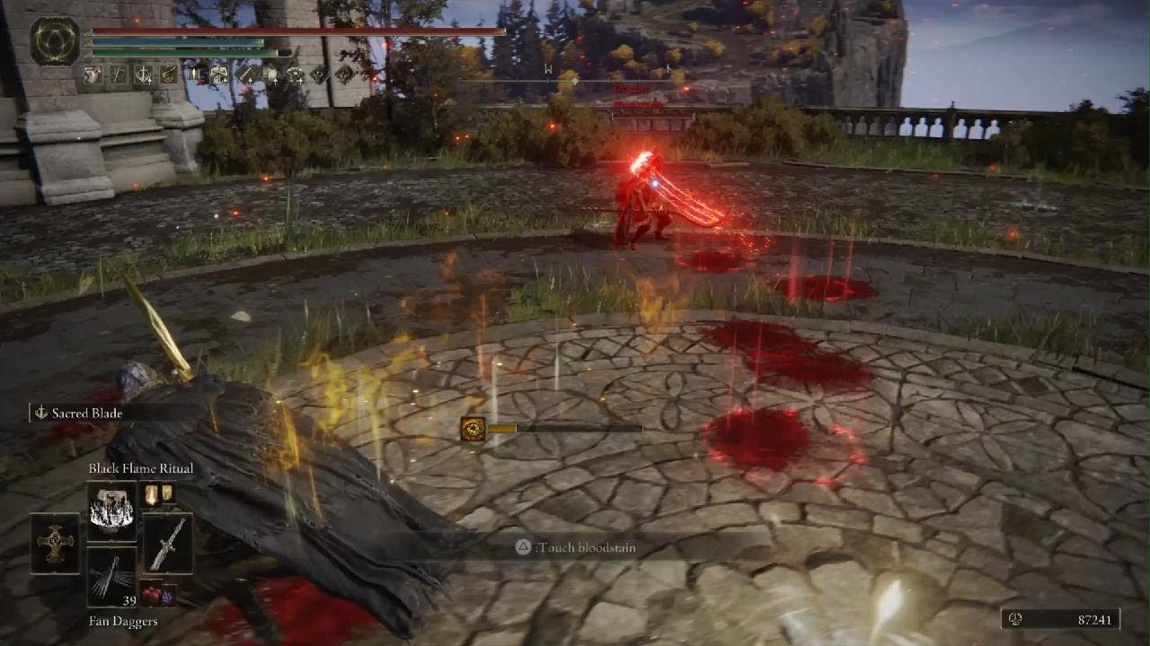 ELDEN RING Sacred Blade One Shot - YouTube