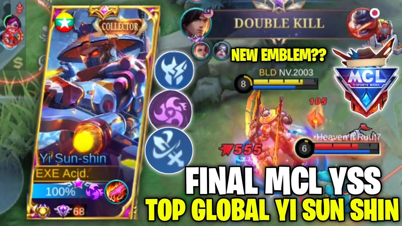 NEW FINAL MCL TOP GLOBAL YI SUN SHIN CARRY US?! NEW ROTATION FARMING ...