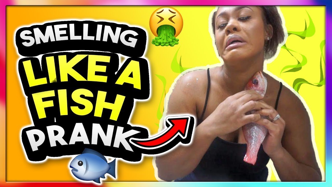 Smelling Like A Fish Prank On My Husband **Best Reaction** - YouTube