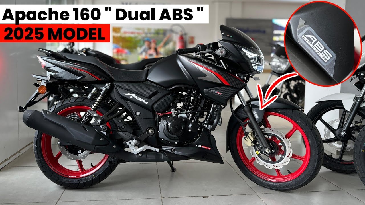 Finally Tvs Apache 160 2v "Dual ABS" Launched 💥 | 3 Big Changes | New ...