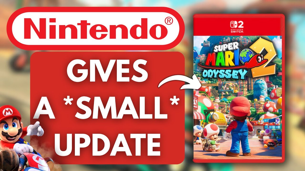 Nintendo Gives a Small Update For New 3D Mario Game For Switch 2! "Stay ...