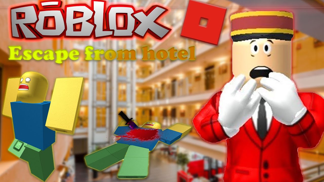 Как сбежать из отеля в Роблокс? Roblox-Escape The Hotel Obby. - YouTube