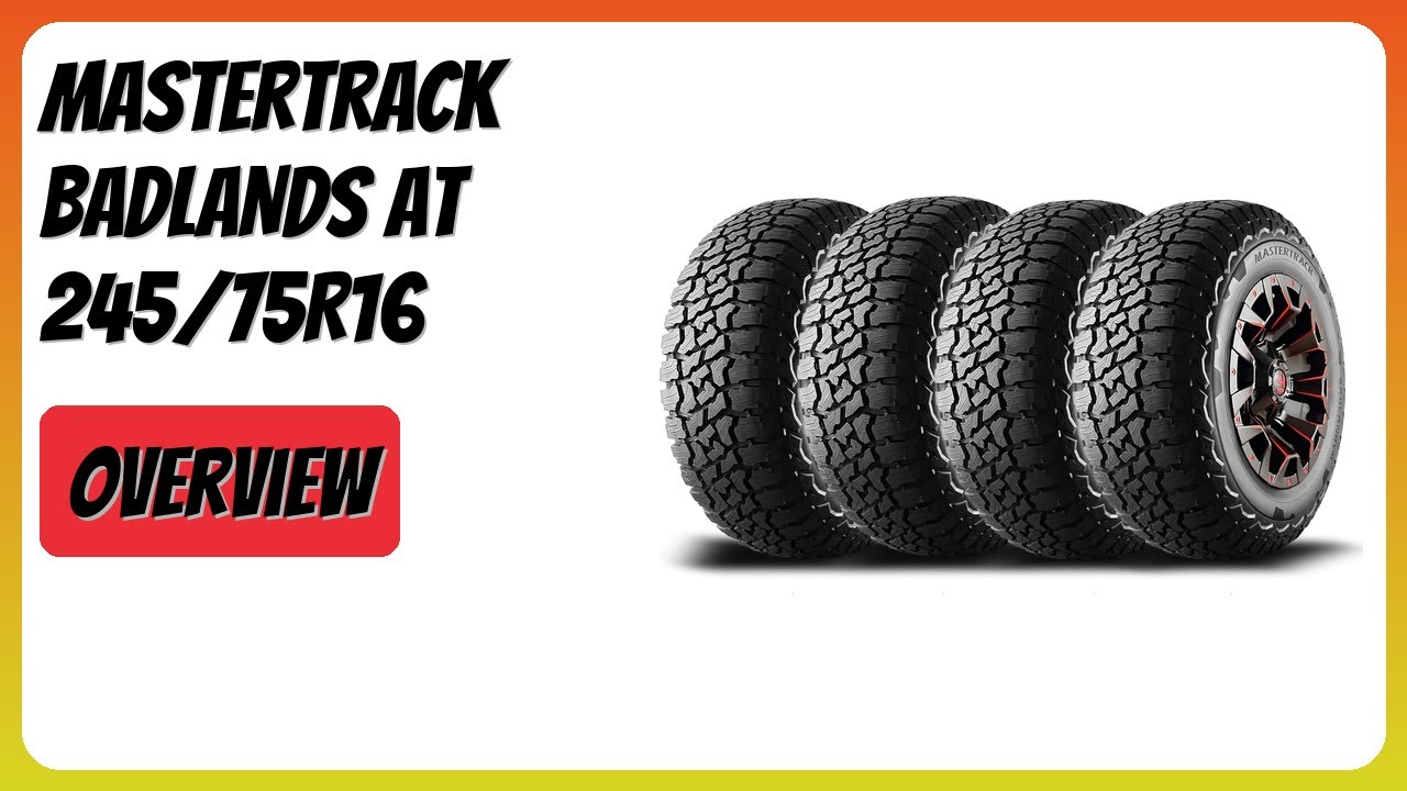 REVIEW (2026): Mastertrack BADLANDS AT 245/75R16. Features - YouTube