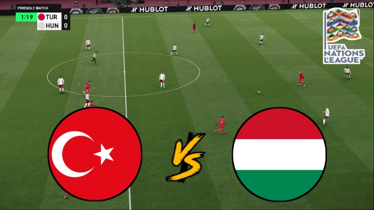 TURKEY vs HUNGARY | UEFA NATIONS LEAGUE 2024/2025 | FOOTBALL LIFE 2025 ...