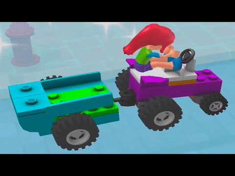 fun races in cars that transform - LEGO® Friends Heartlake Rush
