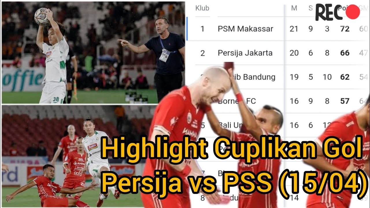 Hasil Persija vs PSS Tadi Malam Skor 5-0 Highlight Cuplikan Gol BRI ...