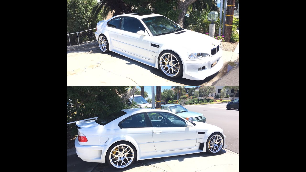 BMW Clean Wide body e46 M3 - YouTube