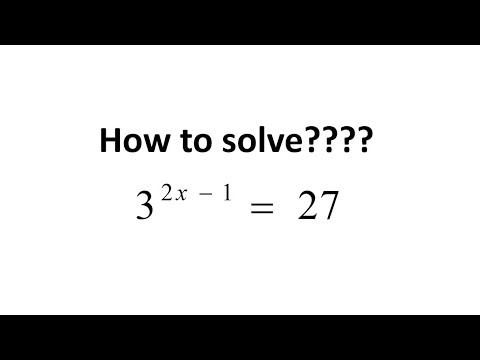 Solving of equation involving exponent || #youtube || #maths - YouTube