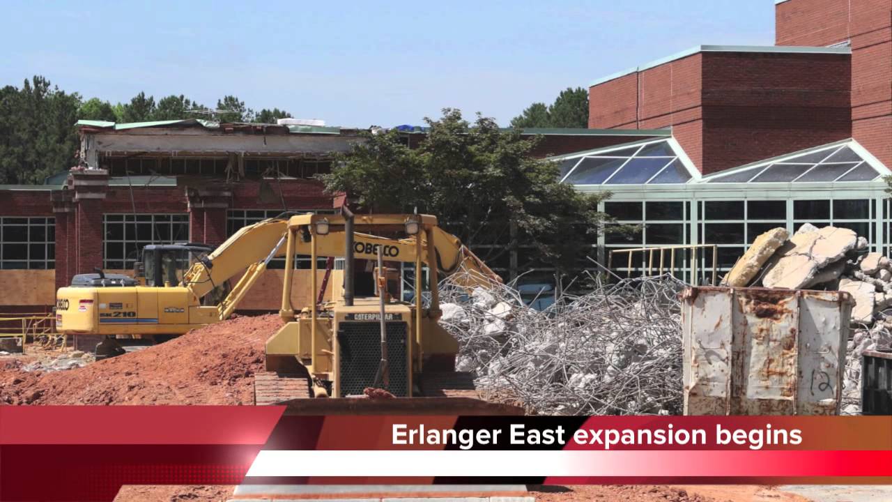 Erlanger East expansion construction begins - YouTube