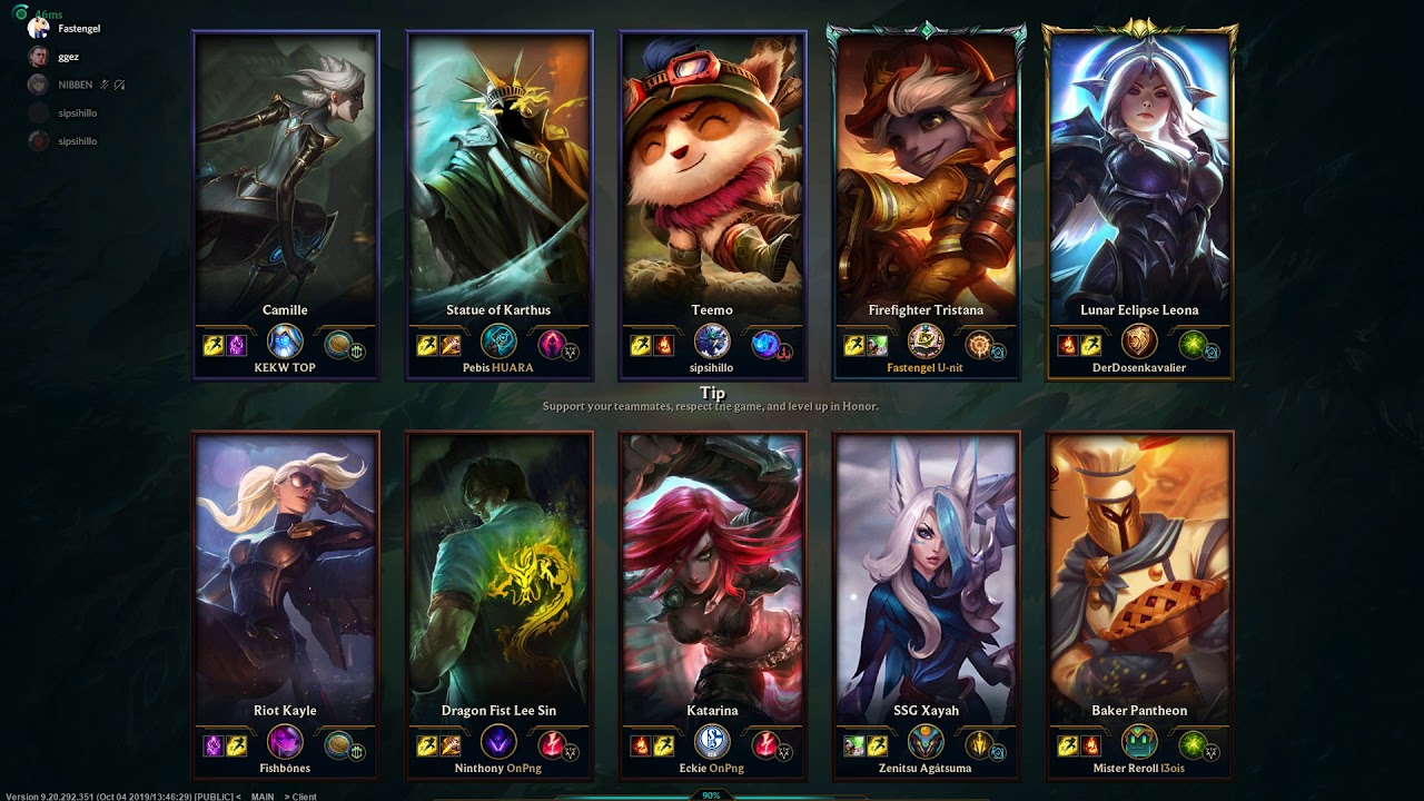 League of Legends loading screen loud moment - YouTube