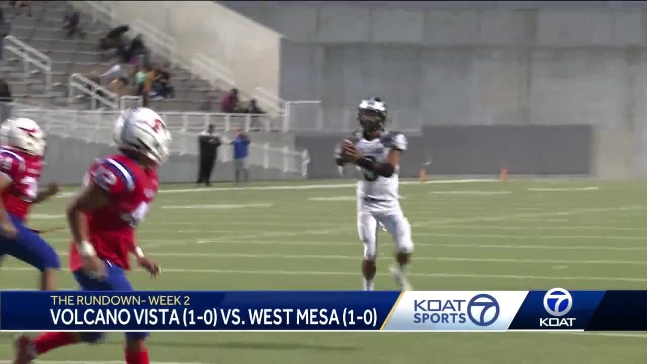 HS FOOTBALL: Volcano Vista vs. West Mesa - YouTube