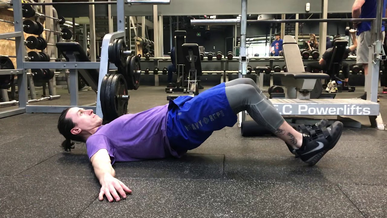 Heel Walking (Hamstring) - YouTube