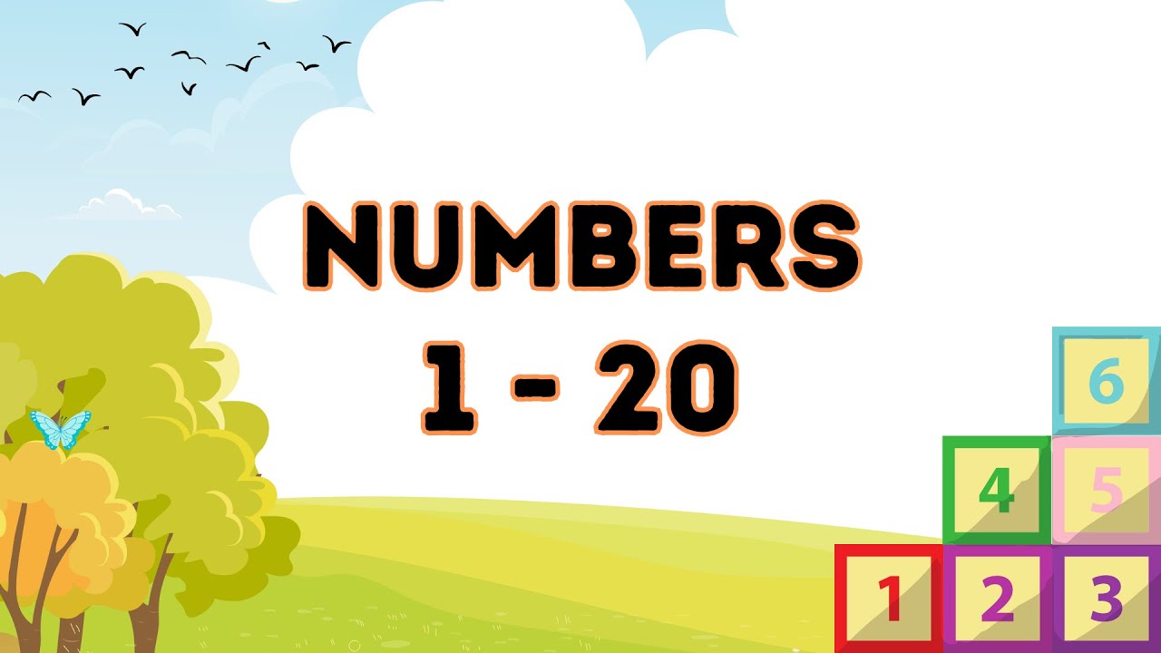 Learn to Count 1 to 20! | Fun Number Song for Kids | JollyBubble Kids 🎶 ...