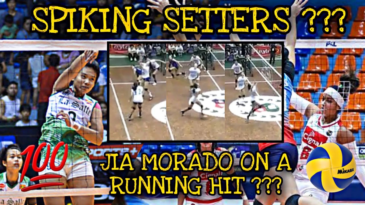 TOP 10 UNPREDICTABLE SPIKES by the SETTERS | JIA MORADO - RUNNING HIT ...