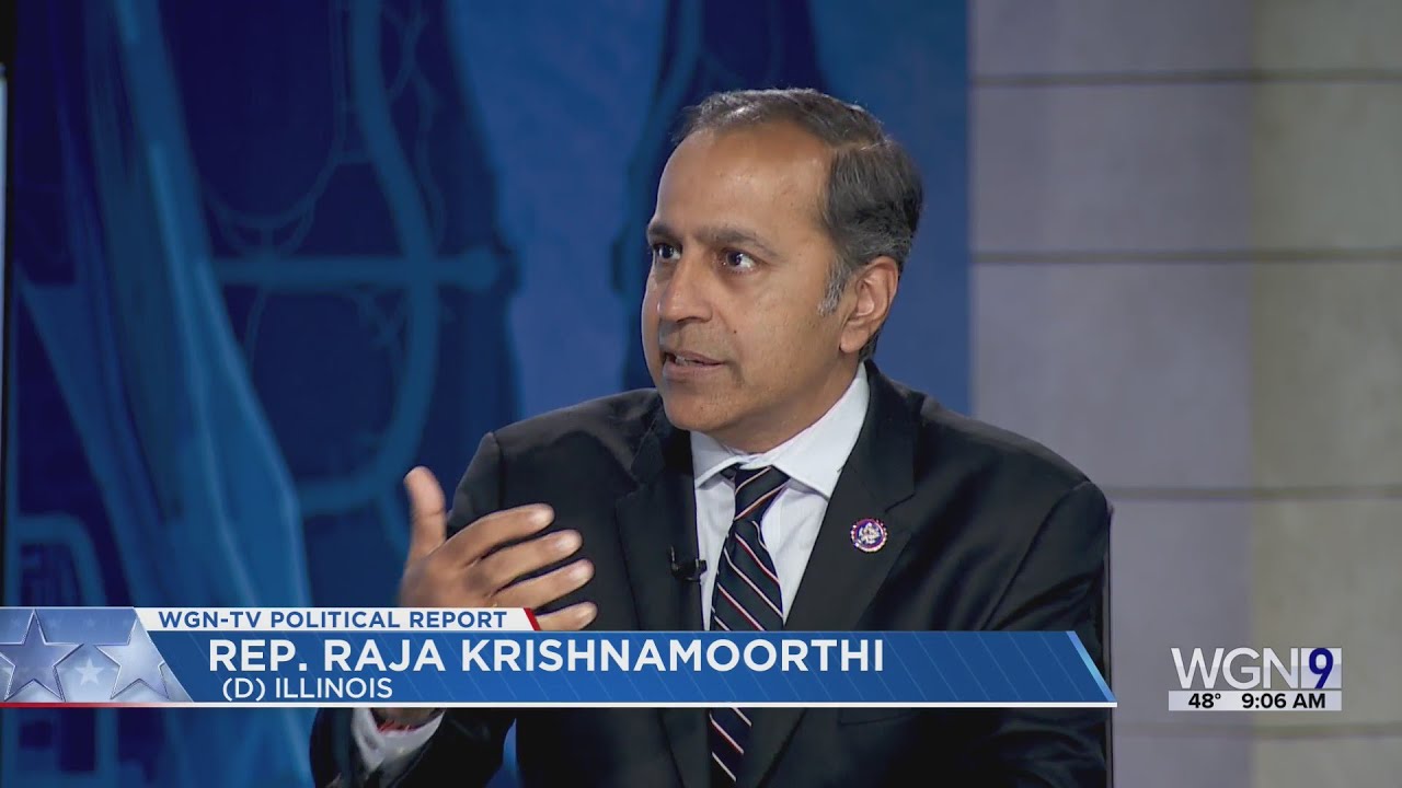 Race for the 8th Congressiona District: Incumbent Raja Krishnamoorthi ...
