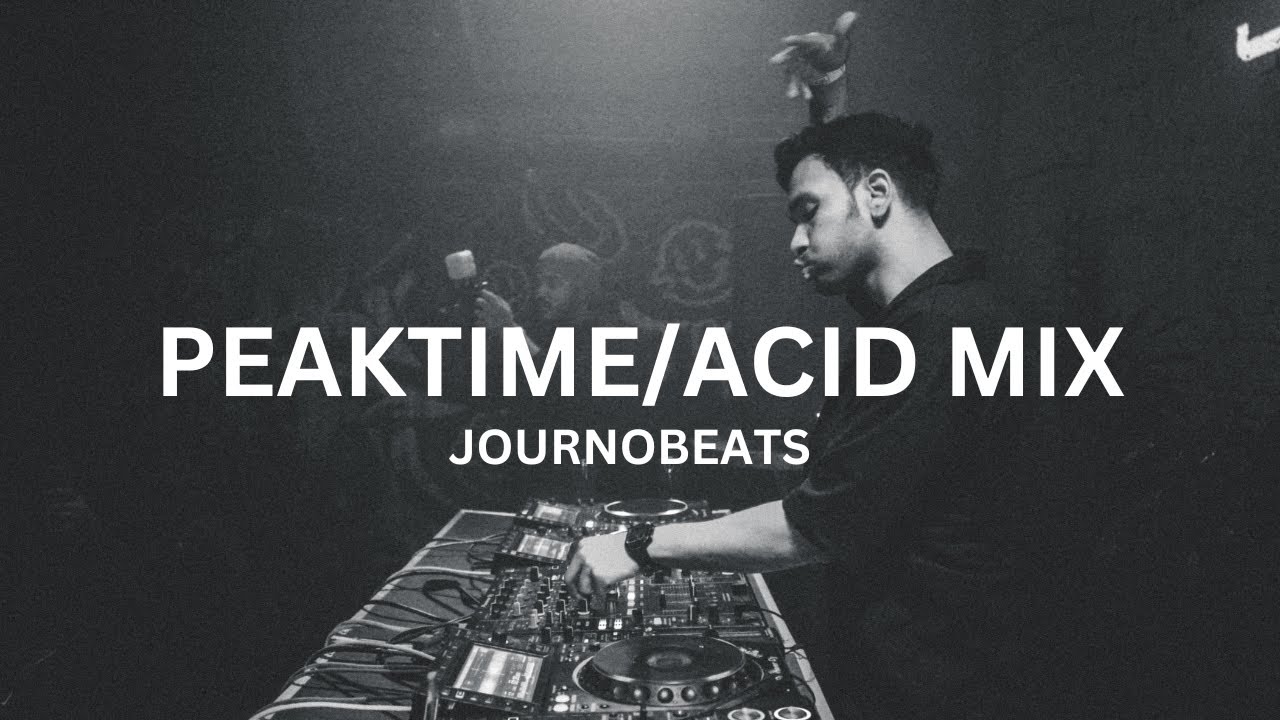 ACID TECHNO & PEAKTIME UNDERGROUND RAVE LIVE DJ MIX - YouTube