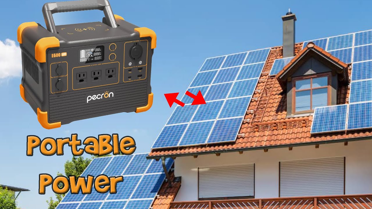 Pecron E600LFP 614Wh Power Station RFI Test! - YouTube
