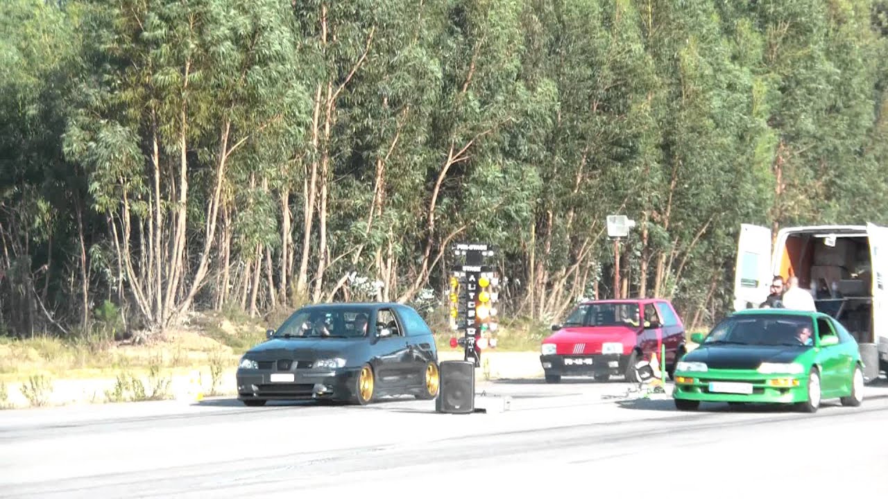 Drag Racing de Águeda 13-08-2011 Honda CRX - YouTube