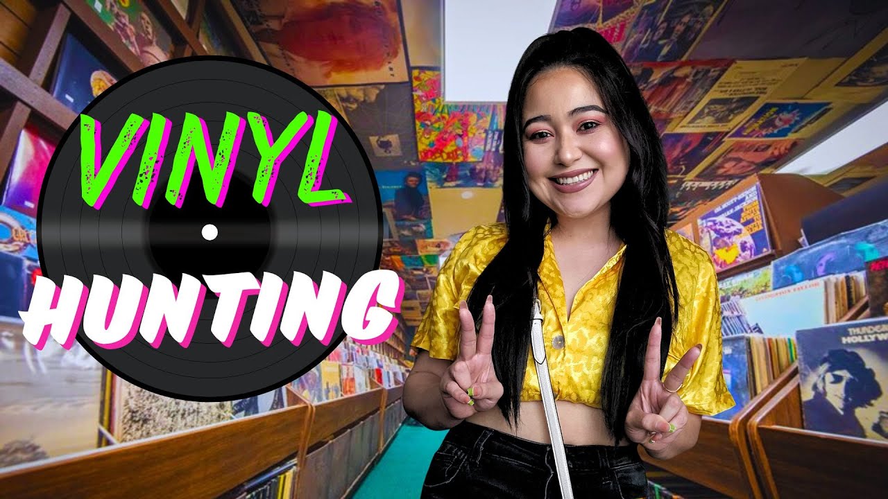 MEMBERS ONLY - VINYL HUNTING AT RECORD SHOPS! - YouTube