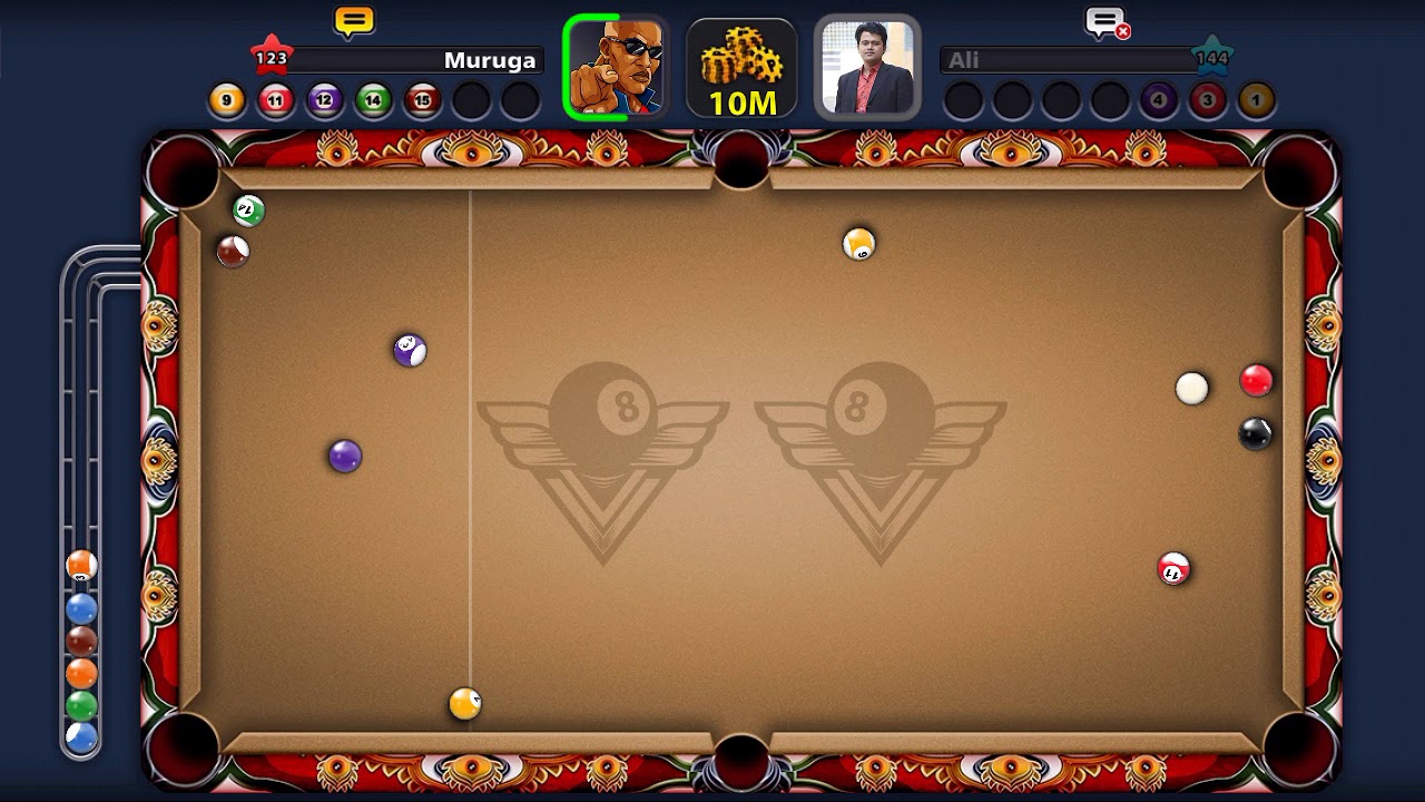 8ball pool 10 m - YouTube