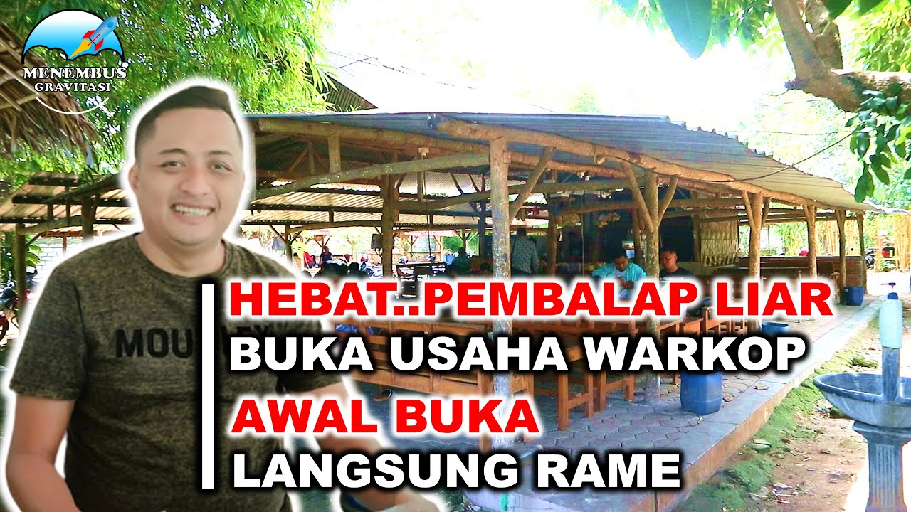 IDE USAHA SUKSES BUKA WARKOP SETELAH TOBAT JADI PEMBALAP LIAR - YouTube