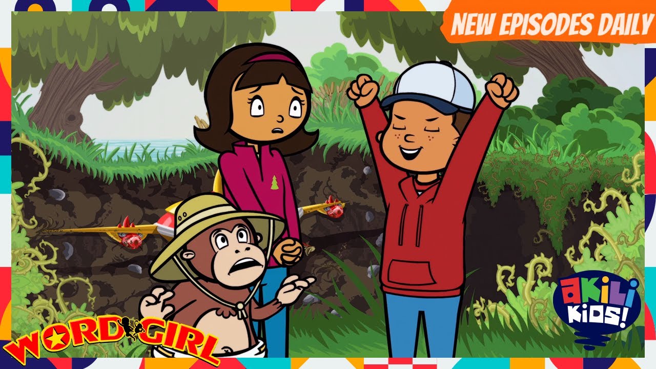 WordGirl | We Found WordGirl's Hideout! | Akili Kids! - YouTube