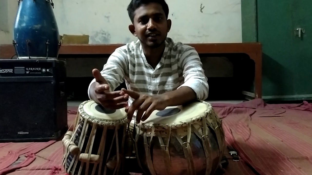 Basic of Tabla playing (তে টে কে) - YouTube