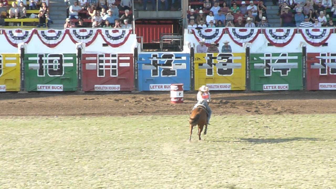 Tigers Barbee Doll(Ginger) at Pendleton Round Up - YouTube
