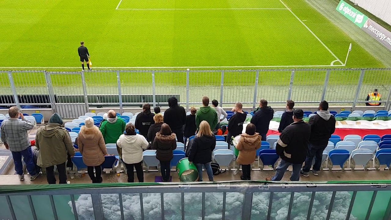 Paksi fans at MTK Budapest - YouTube