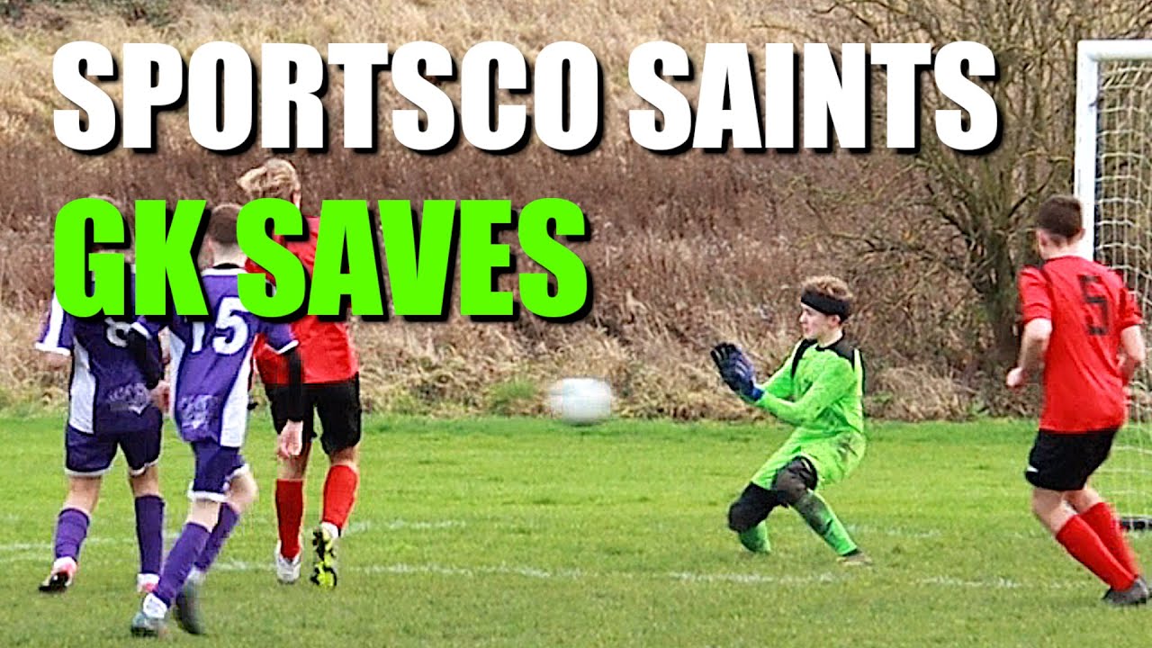 Goalkeeper Highlights | U14 Sportsco Saints | PREM - YouTube