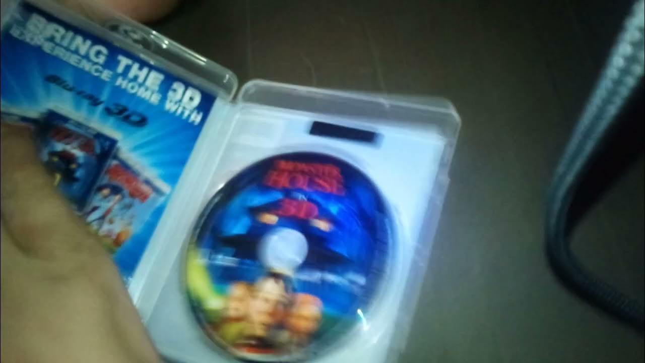 Monster House 3D 2006 Blu-Ray and DVD Unboxing Full Screen #monsterhouse - YouTube