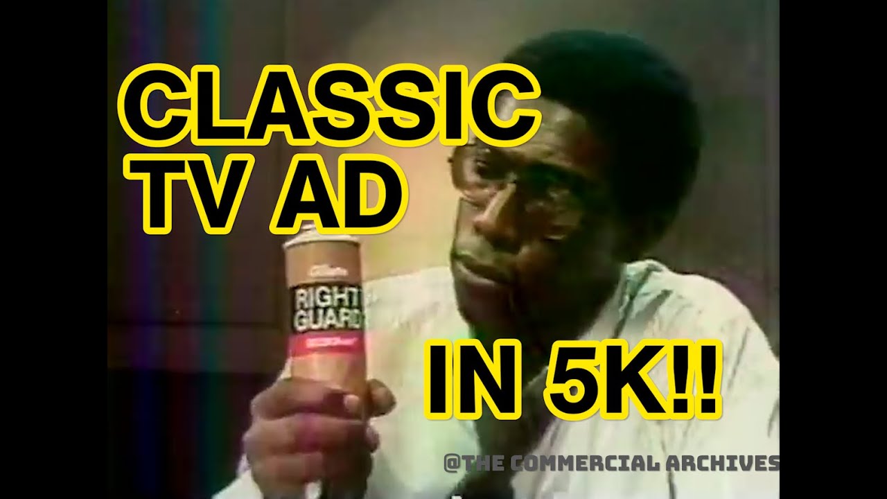 Right Guard | Stick & Spray Deodorant | Jurors [1970s Commercial in 5K ...
