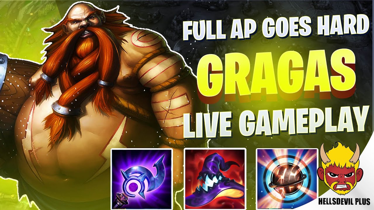 FULL AP GRAGAS STILL GOES HARD! - Wild Rift HellsDevil Plus Gameplay ...