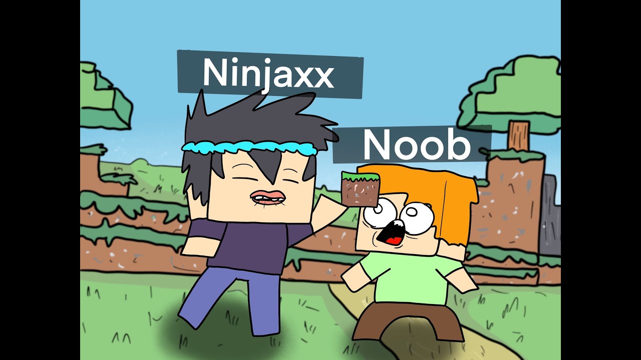 Ninjaxx et Nino Animation troll - YouTube
