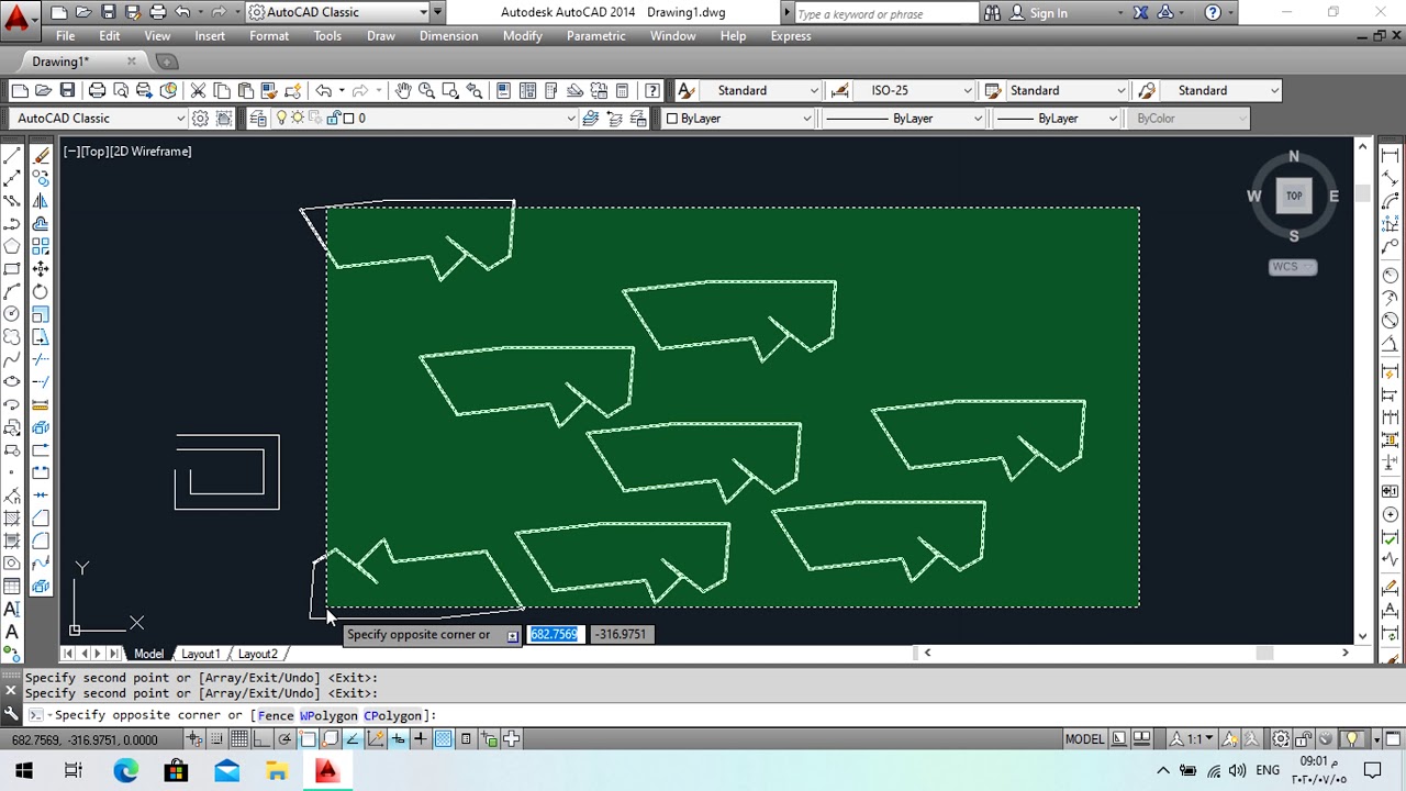 How to draw 2D shapes in AutoCAD - YouTube
