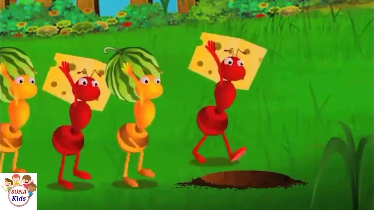 The Ants Go Marching Song | 1 To 10 ants Counting - YouTube