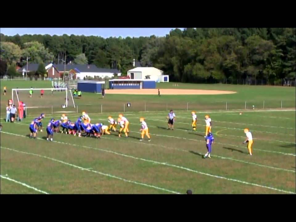 #5 QB Isaac Barnes 2014 Highlights 8th Grade - YouTube