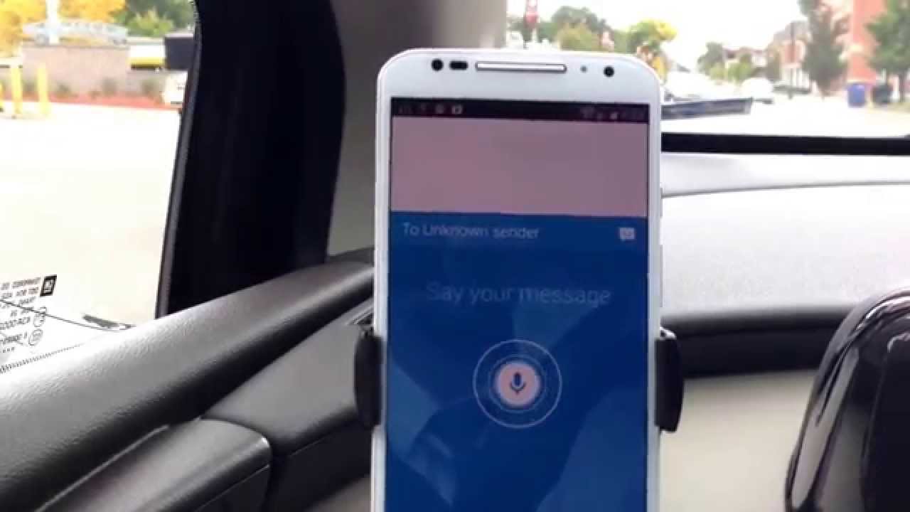 motorola Moto x 2014 driving detection and hands free voice texting ...