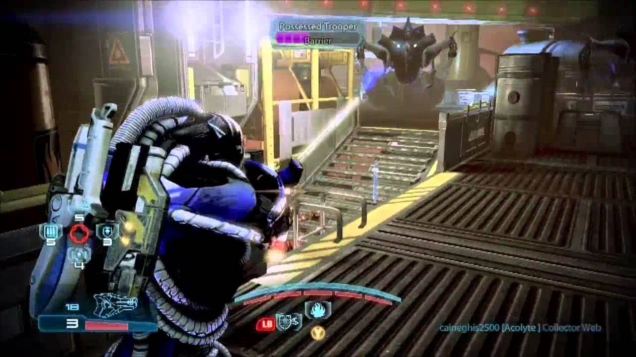 Mass Effect 3: Geth Trooper GOLD SOLO vs COLLECTORS (no hunter mode :p ...