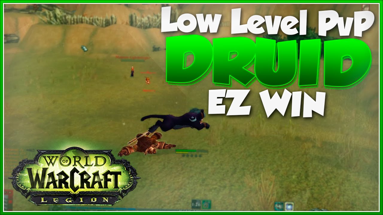 WoW Low Level PvP (Level 10-19 Druid) | NIGHT ELF DRUIDS ARE INSANE ...