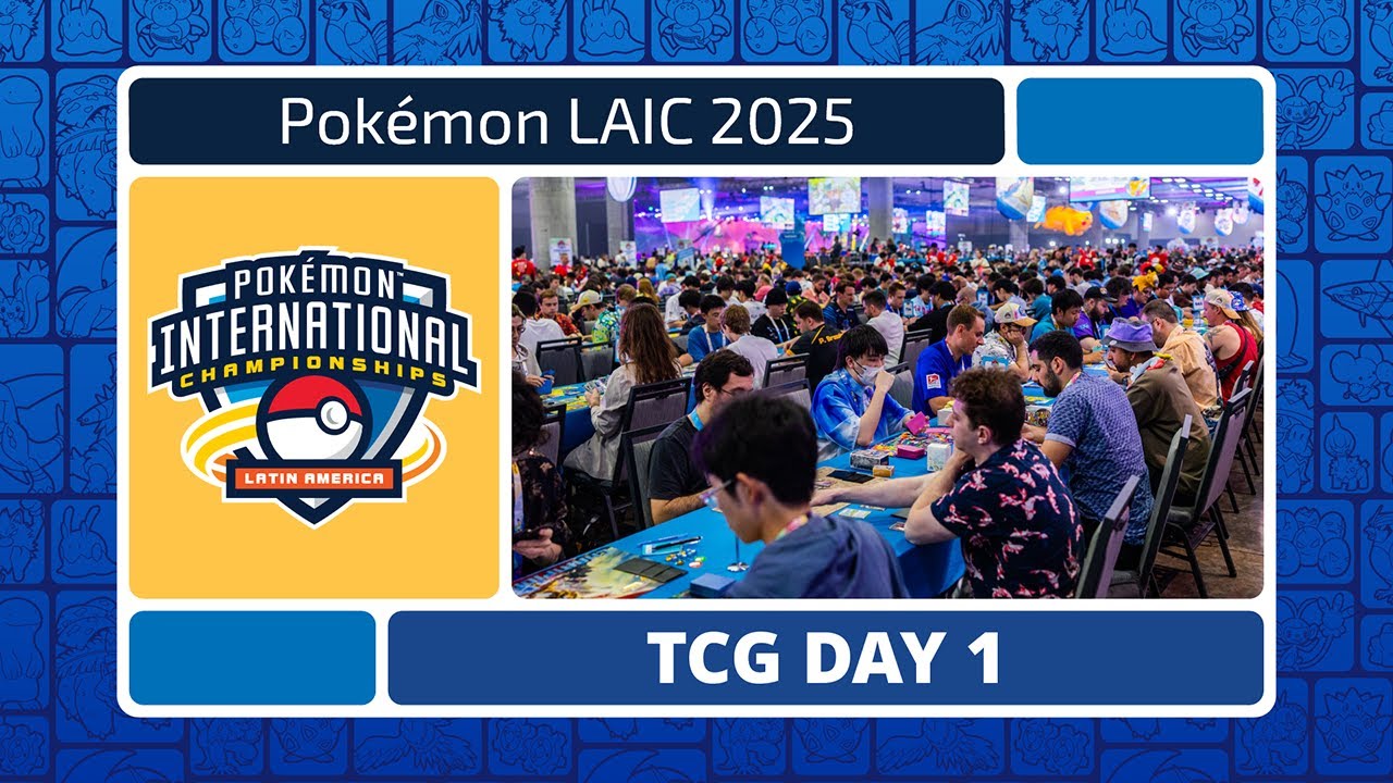 TCG Day 1 | 2025 Pokémon Latin America International Championships - YouTube