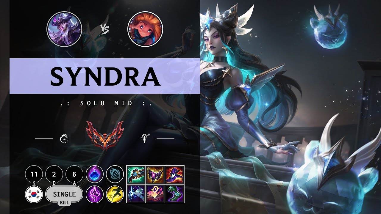 Syndra Mid vs Zoe - KR Grandmaster Patch 14.10 - YouTube