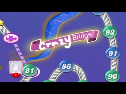 Candy Crush Saga Level 94- Crazy Bridge (Most Fun Level) - YouTube
