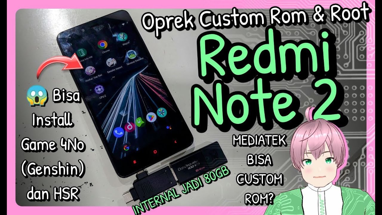 Mencoba Custom Rom Xiaomi Redmi Note 2 tanpa PC - crDroid Android 9 ...